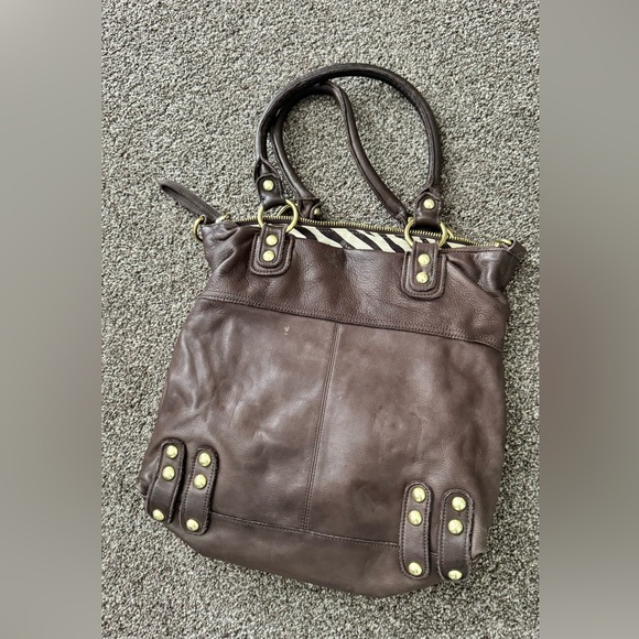 Linea Pelle | Bags | Linea Pelle Souple Brown Leather Bag | Poshmark